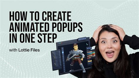 How To Create Animated Popups In ONE STEP W Lottie Animations YouTube