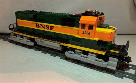 Bnsf Upgraded To 8 Wide Equipped With Powered Up R Lego