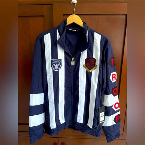 Troop Jackets And Coats Troop Patch Nylon Track Top Poshmark