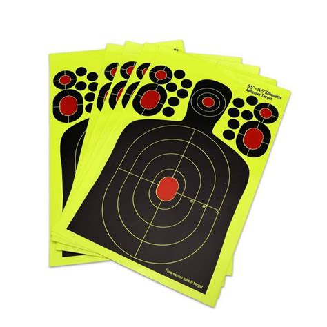 China Custom Reactive Shooting Paper Targets Sport Shooting