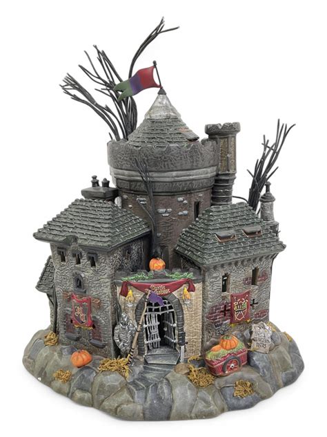 Lot Department 56 Snow Village Halloween Building