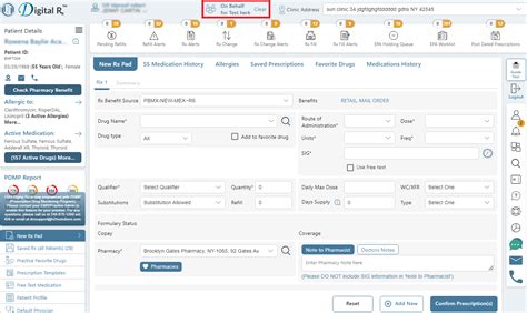 How To Prescribe On Behalf Of A Prescriber H2h Digital Rx E