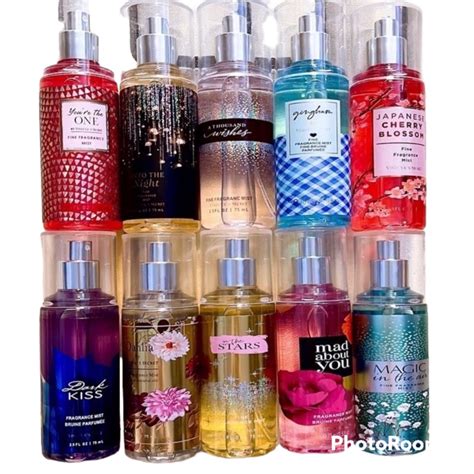 Xịt Thơm Toàn Thân Bath And Body Works Body Mist ml Mẫu Chải Nhỏ ml Shopee Việt Nam