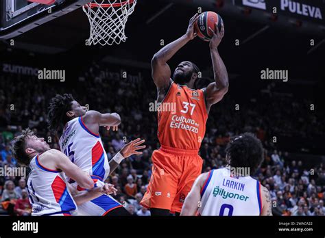 Valencia Spain 03rd Jan 2024 37 Ojeleye Semi Valencia Basket