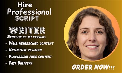 Write Amazing Script Writing Screenplay Writing Movie Script Film Script Tv By Harrieth1