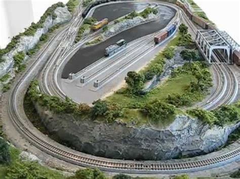 Kato N Scale Locomotives On A Signature Rg Train Layout Featuring Kato