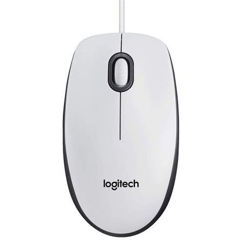 Logitech M100 Wired Usb Mouse White Online Shopping On Logitech M100 Wired Usb Mouse White In