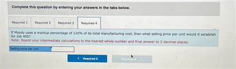 Solved Exercise Algo Computing Predetermined Overhead Chegg