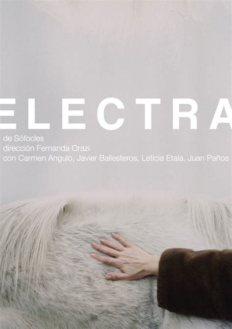 Electra En Los Premios Max De Las Artes Escénicas