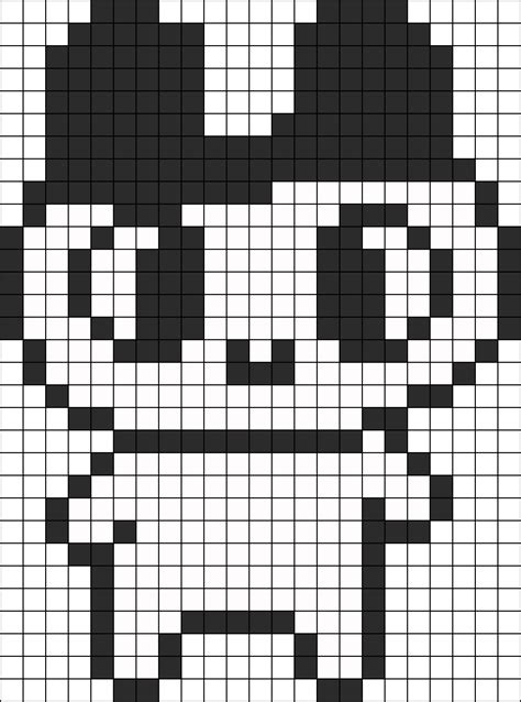 Mametchi Perler Bead Pattern Bead Sprites Characters Fuse Bead Patterns