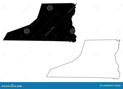 Minya Governorate Map Vector Stock Vector Illustration Of Design Border 134843624