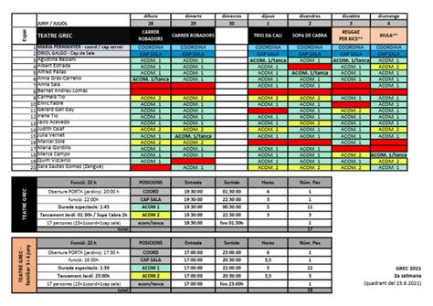 2 Quadrant Horari Grec2021 2asetmana V4 Pdf