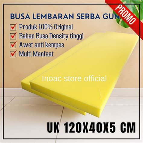 Jual Matrass Busa Lembaran Serbaguna Uk 120x40x5 Cm Matrass Lembaran Alas Duduk Yoga Multi