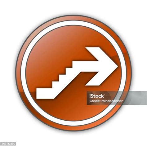 아이콘 버튼 그림 위층 걷기에 대한 스톡 벡터 아트 및 기타 이미지 걷기 계단 독일 Istock