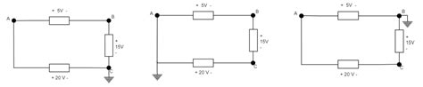 Solved Find Voltages At Nodes A B And C Relative To The Chegg