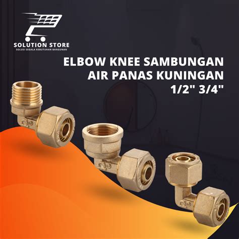 Jual Elbow Sambungan Air Panas Knee Keni Elbow Sambung 1 2 Inch