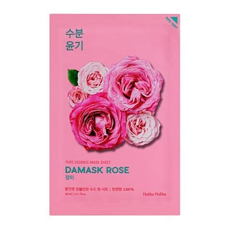 Holika Holika Pure Essence Mask Sheet Damask Rose Ml Holika Holika Skin Care