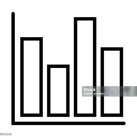 Column Chart Icon From Business Collection Thin Linear Column Chart