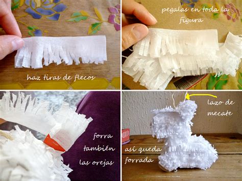 manitas de gato diy mini piñata