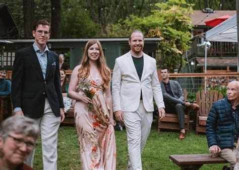 Emily Willie And Sarahs Diy Throuple Wedding At The Inn On The