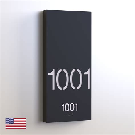 CS6152-NL | Non Illuminated Room Number Minimum – 25 Pieces – Mario ...