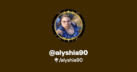 Alyshia90 Facebook Tiktok Linktree