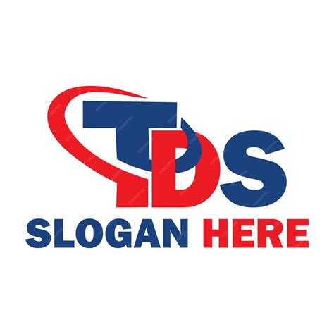 Premium Vector Tds Letter Logo Design With A Circle Shape Tds Circle