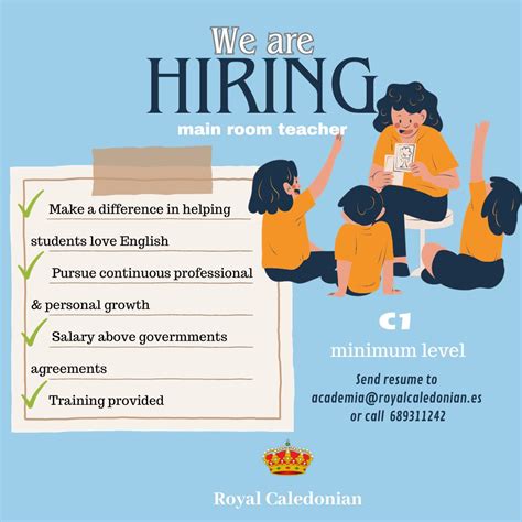 Oferta de empleo profesores de inglés Asociación de Academias de La Rioja