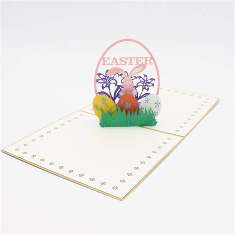 3d Handmade Carving Cartoon Rabbit Happy Easter Eg Vicedeal