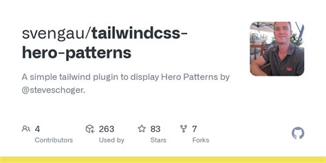 Github Svengautailwindcss Hero Patterns A Simple Tailwind Plugin To Display Hero Patterns By