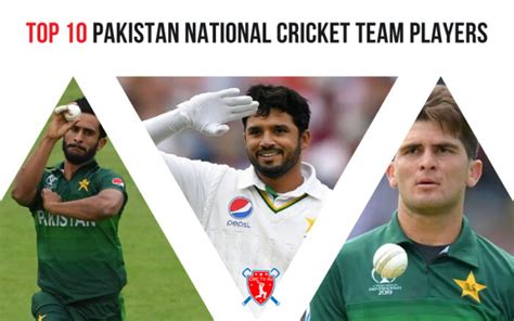 Top 10 Pakistan National Cricket Team Players Crictv4u