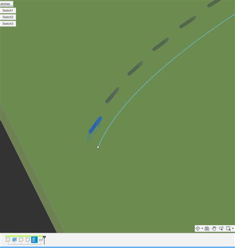 How To Pattern Along Path Sketch Object Stitching Lines Autodesk Community