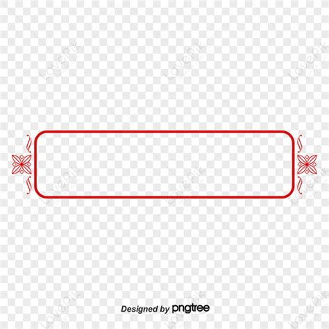 Rectangular Flower Border Pink Flower Border Rectangle Wedding Border