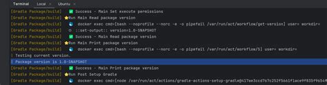 GitHub Action Get Gradle Package Version Ling S Note