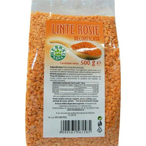 Linte Rosie 500 G Pret 7 3