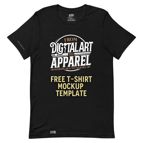 Free Photoshop T Shirt Mockup Template Download Blmtd