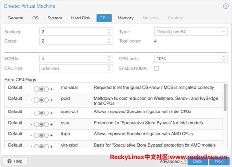 在 Proxmox Ve 上安装与配置 Rocky Linux 83 Rc1 Rocky Linux