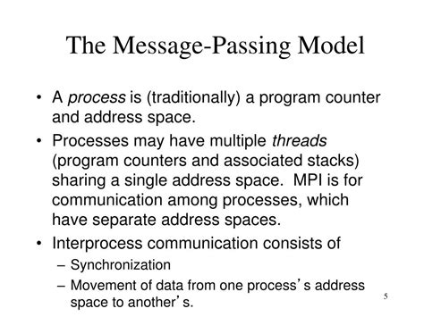 Ppt An Introduction To Mpi Parallel Programming With The Message
