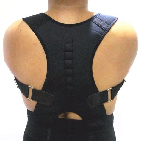 Magnetic Posture Corrector Men Back Corset Back Support Belt Orthopedic