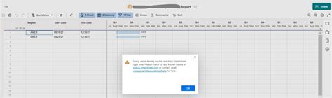 Project Settings From Report Glitch — Smartsheet Community