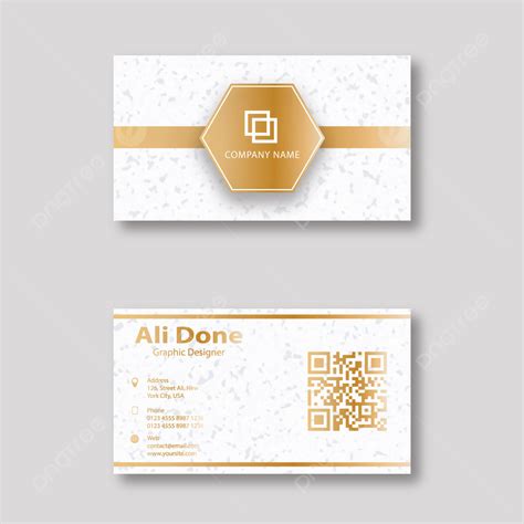 แม่แบบนามบัตรสีขาวและสีทอง เทมเพลตดาวน์โหลดฟรีบน Pngtree