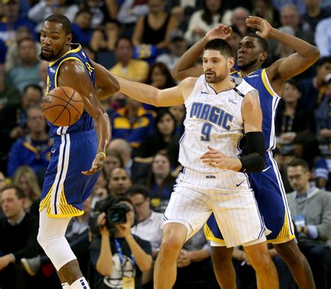 Warriors' Kevin Durant, Klay Thompson ensure win over Magic
