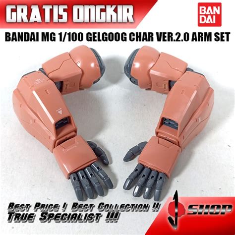 Jual Bandai Mg 1 100 Gelgoog Char Custom Ver 2 0 Arm Set Mg676 Kota Semarang J Shop