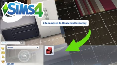 How To Put Objects In Household Inventory FAST Hotkey The Sims 4