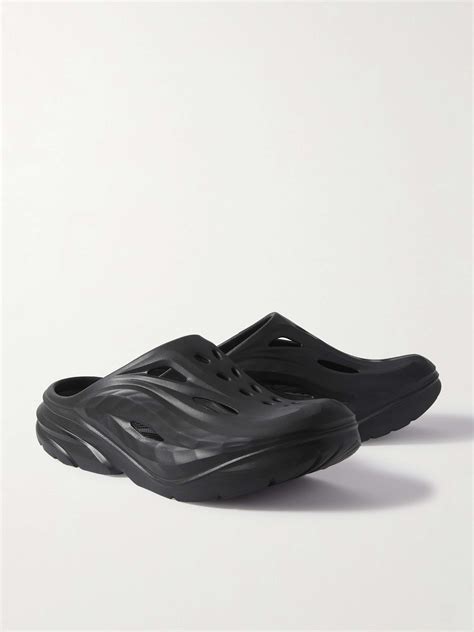 Hoka Ora Recovery Rubber Mules For Men Mr Porter