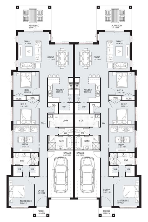 Single Story Duplex House Plans Australia Design Talk