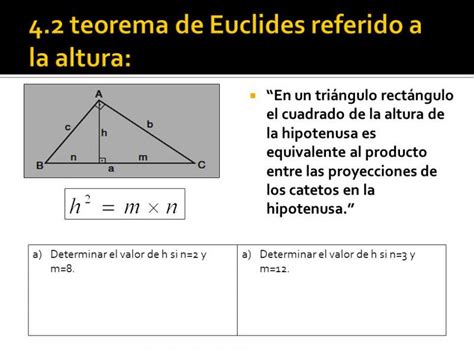 Teorema De Euclides