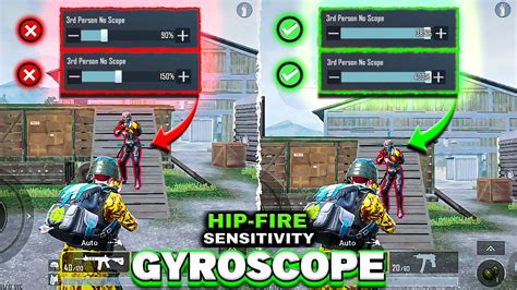 How To Improve Hip Fire Sensitivity And Headshot Sensitivity In Bgmi