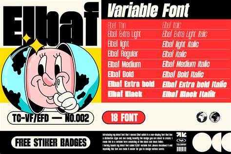 Elbaf Variable Font On Behance