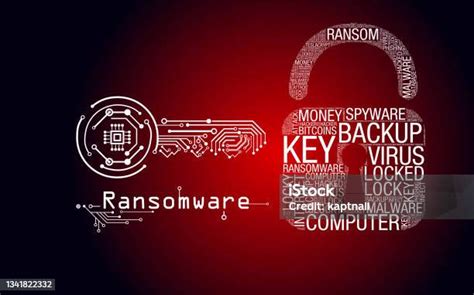 Computer Virus Ransomware Encrypt Key Stock Illustration Download
